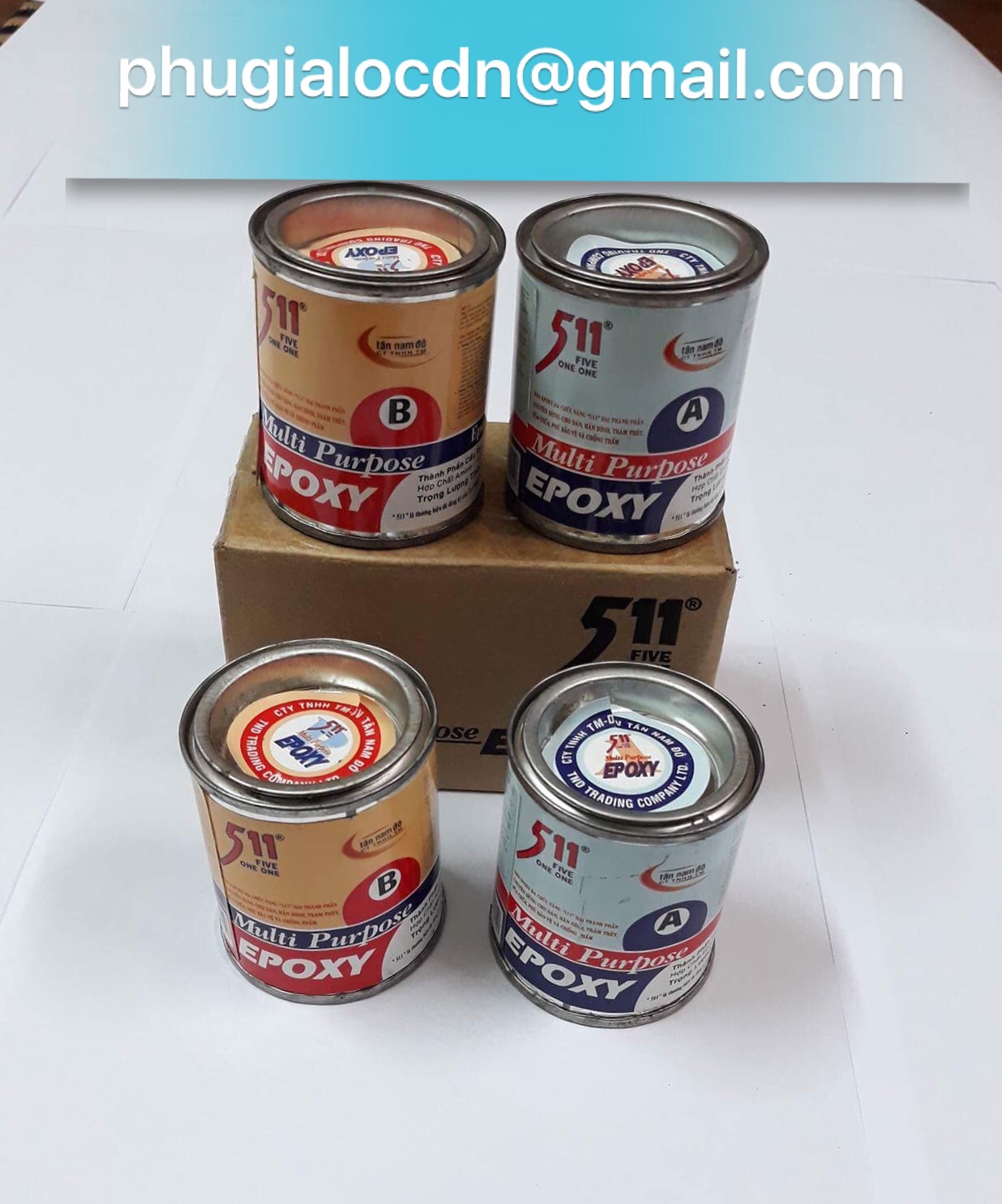 Keo AB EPOXY 2 thành phần